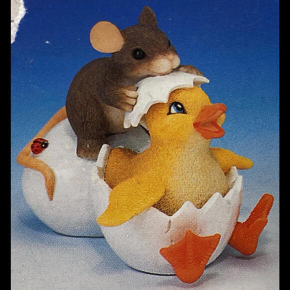 Design | Charming Tails Ducky To Meet You Mouse Figure 8813 Fitz Floyd ...